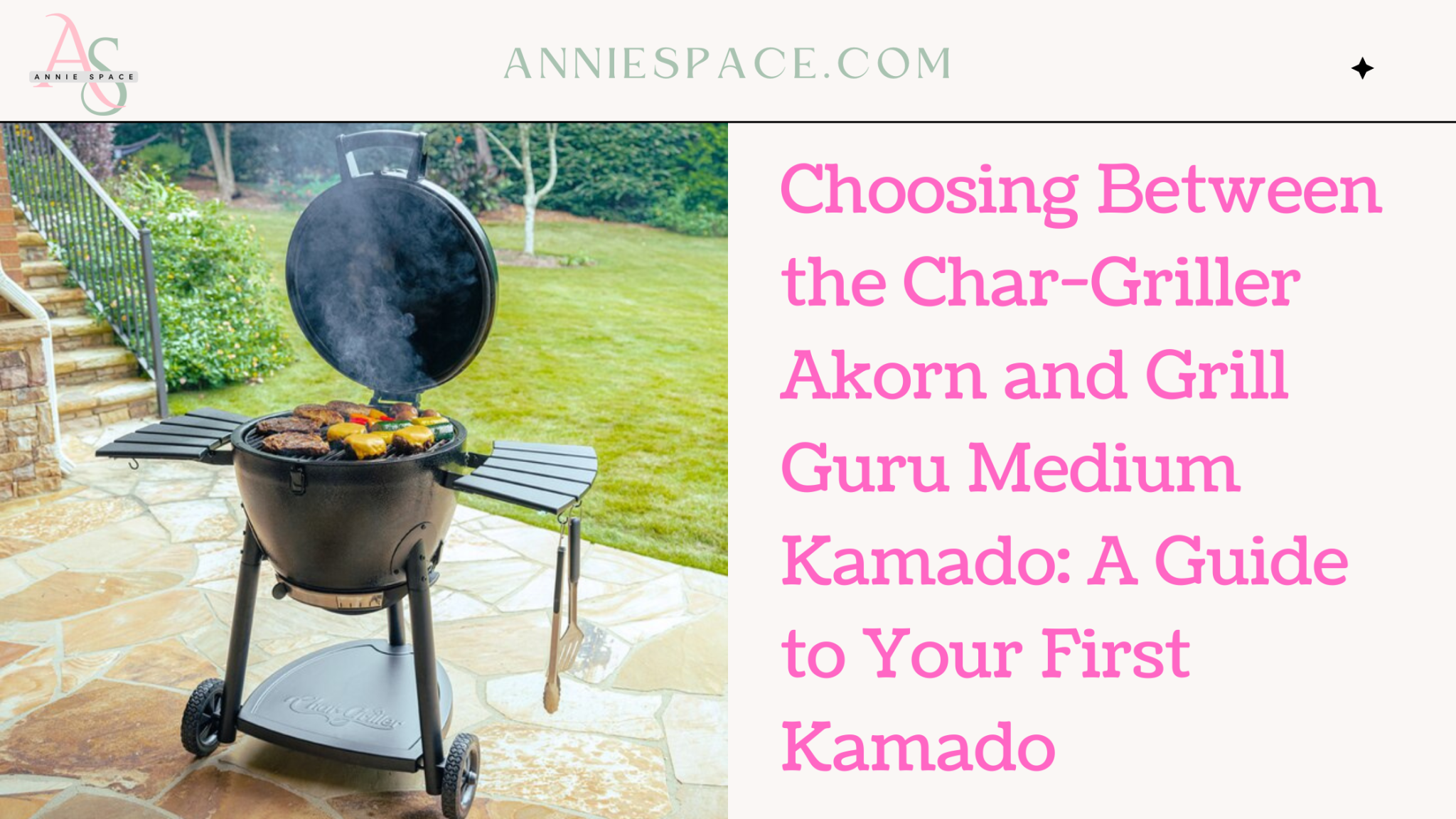 Choosing Between the Char-Griller Akorn and Grill Guru Medium Kamado: A ...